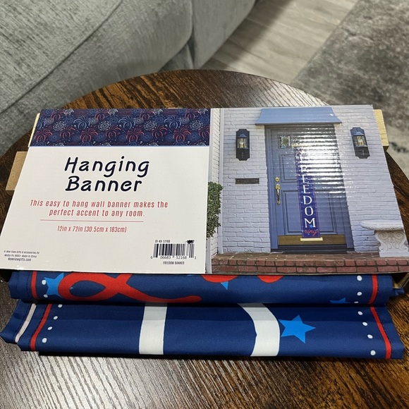 Wall Decor | Hanging Banner Let Freedom Ringlet Ring Freedom | Poshmark